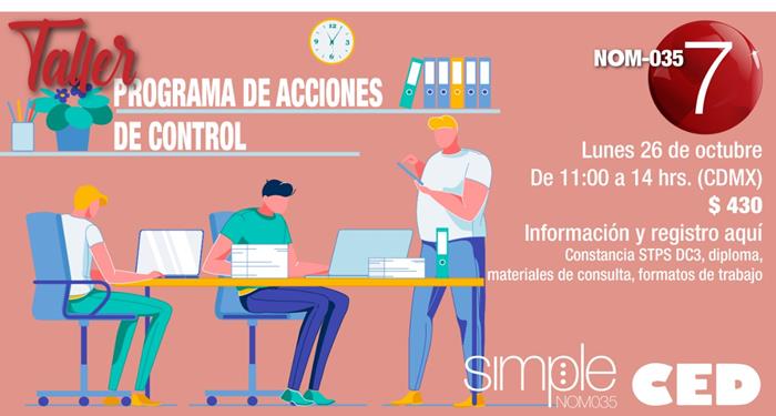 nom035 - Taller 7 Programa de acciones de control